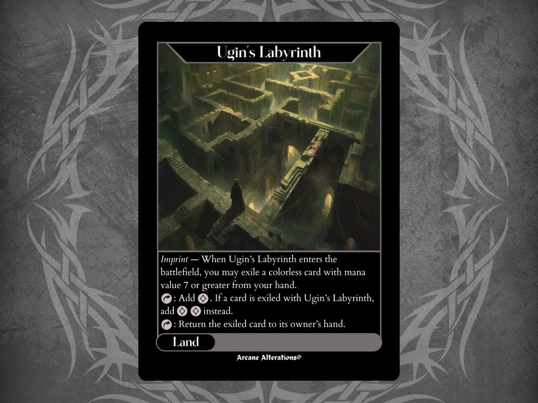 Ugin's Labyrinth Full Art Custom Card - Etsy