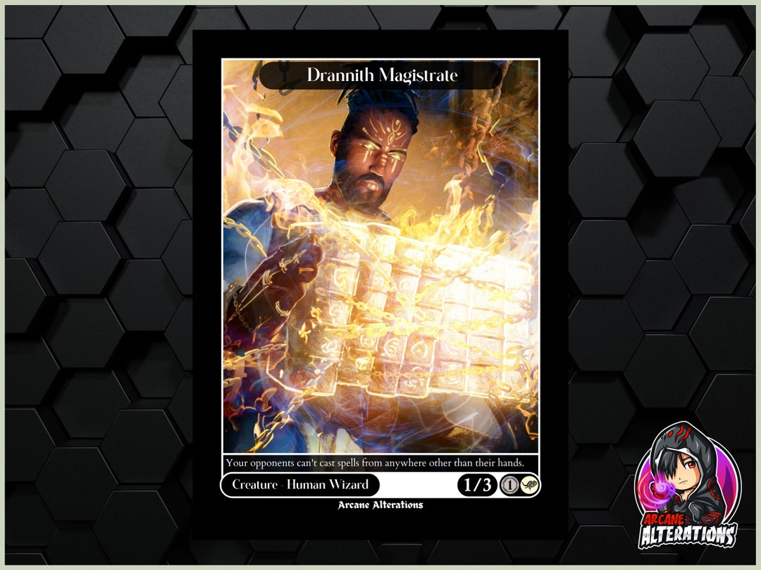 Drannith Magistrate Full Art Custom Card - Etsy