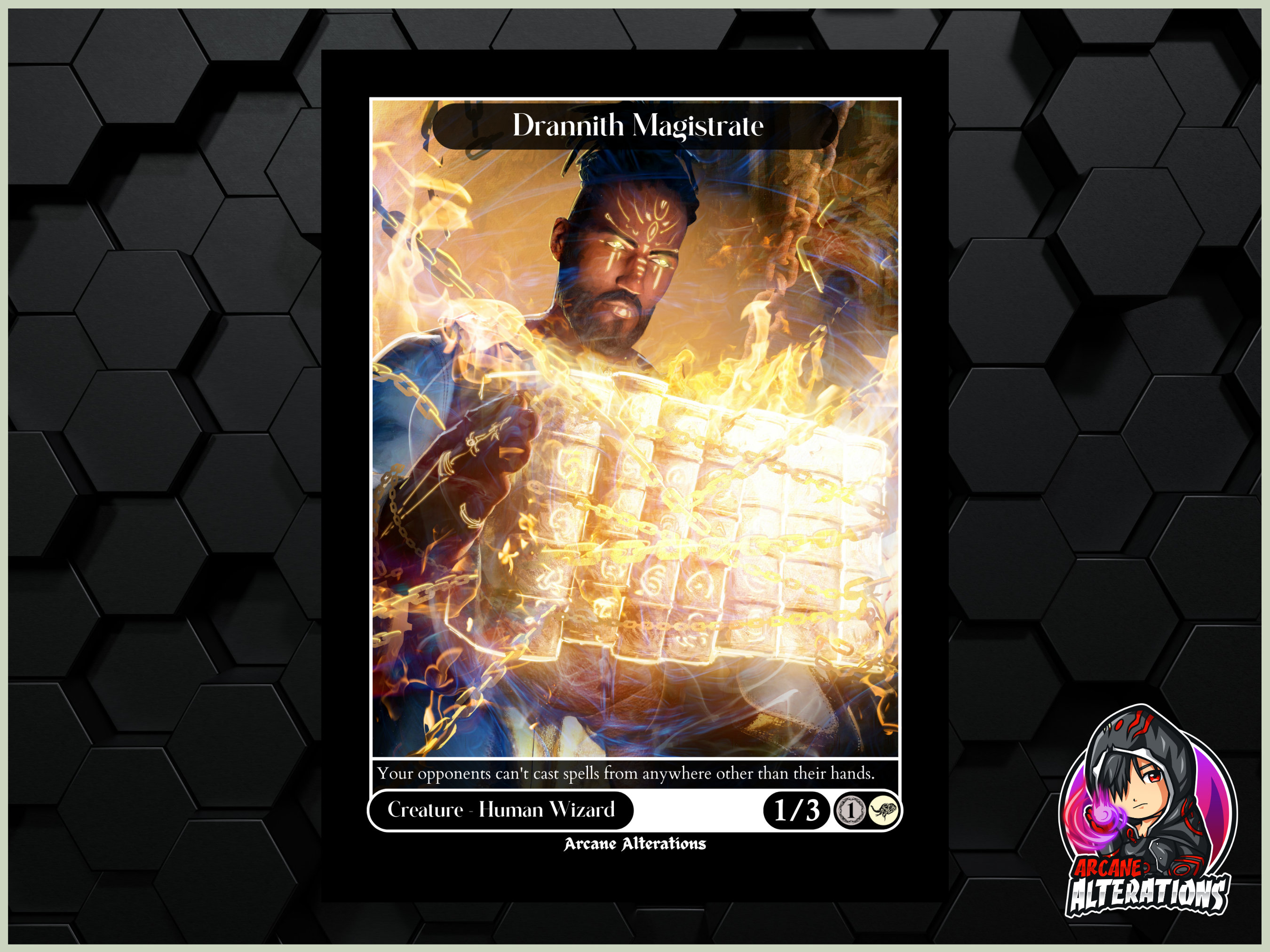 Drannith Magistrate Full Art Custom Card - Etsy