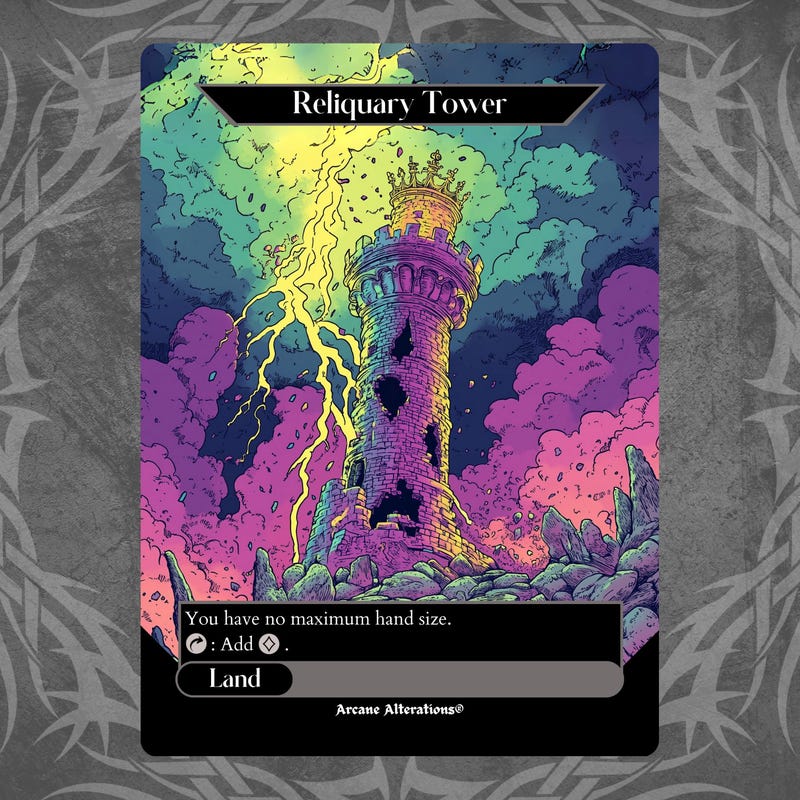 Custom Card Tower - Etsy