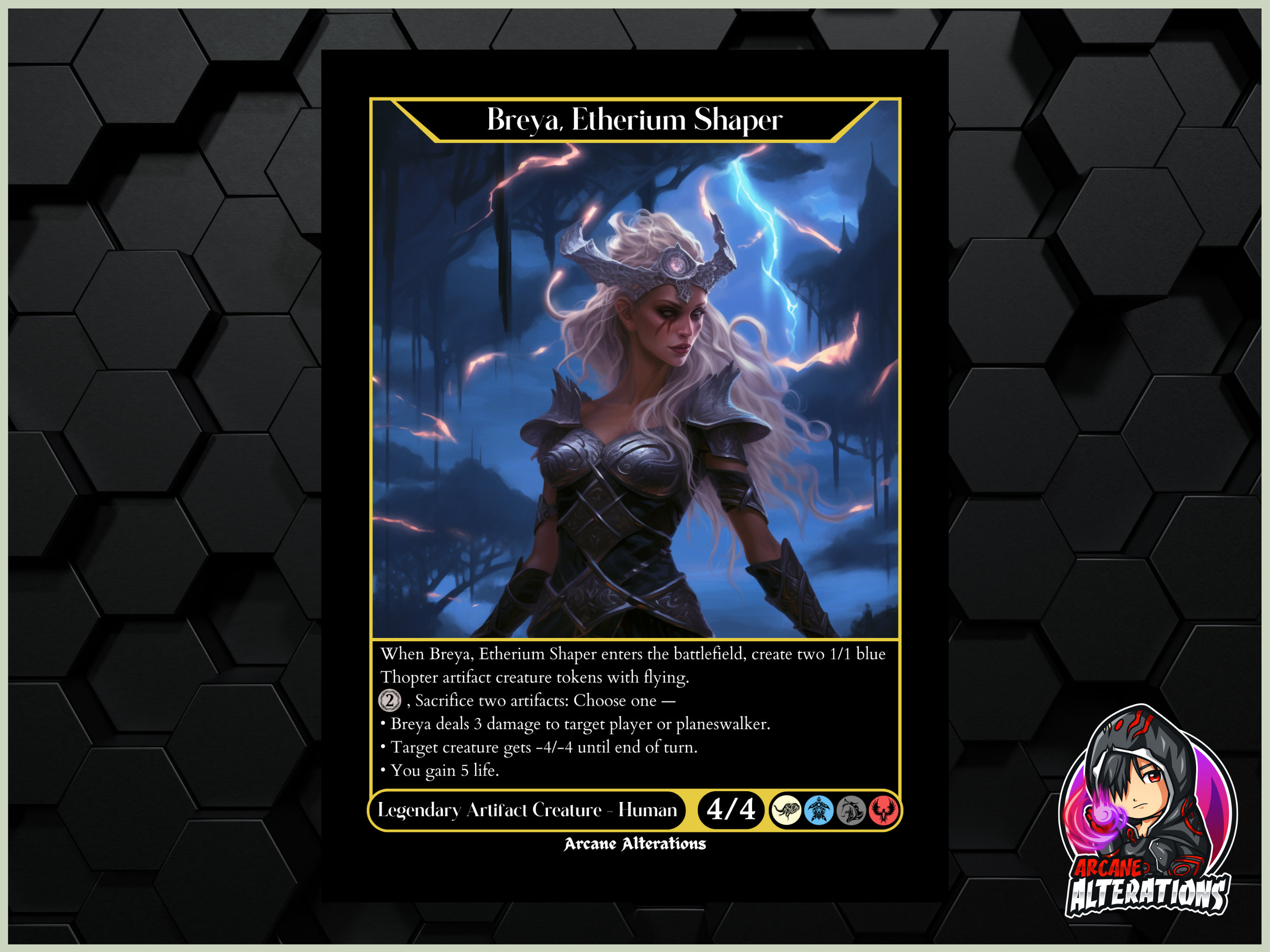 Breya Etherium Shaper Full Art Custom Card - Etsy