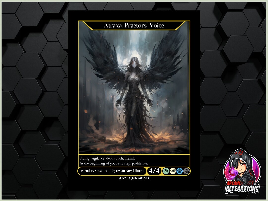 Atraxa Praetors' Voice Full Art Custom Card - Etsy