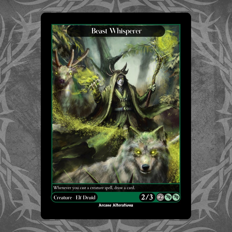 Mtg Beast Cards - Etsy