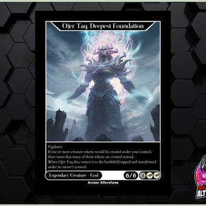 Ojer Taq, Deepest Foundation Full Art Custom Card - Etsy