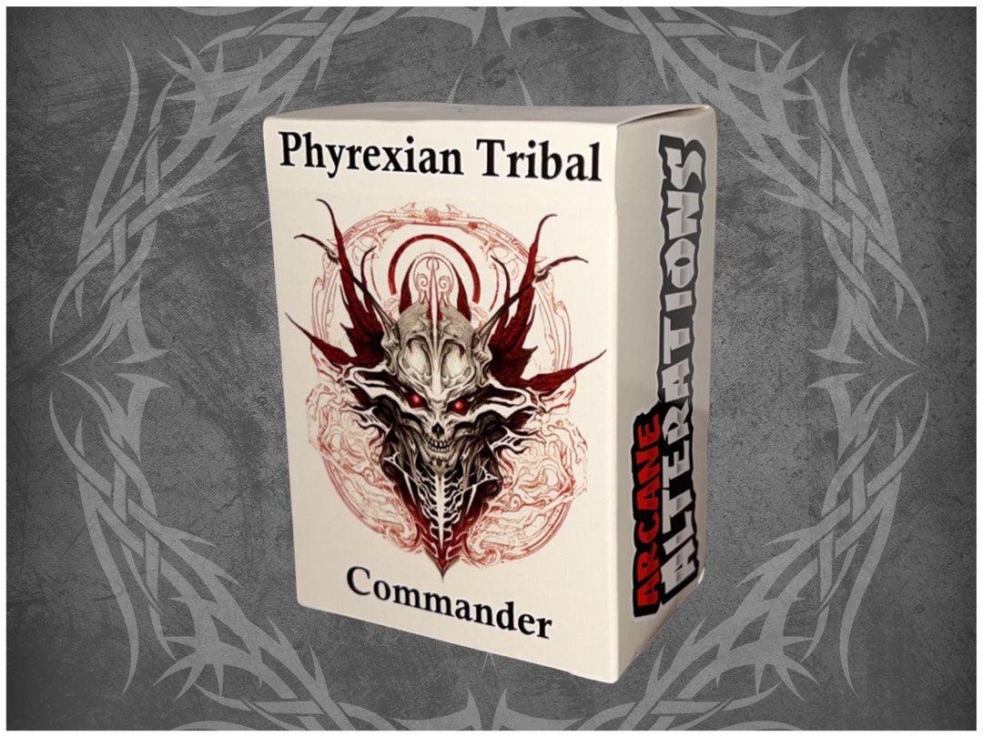Phyrexian Tribal Commander Deck Fully Custom - Etsy