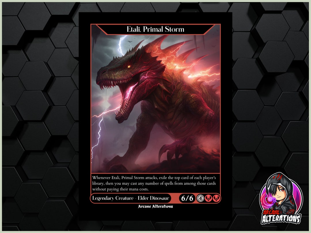 Etali, Primal Storm Full Art Custom Card - Etsy