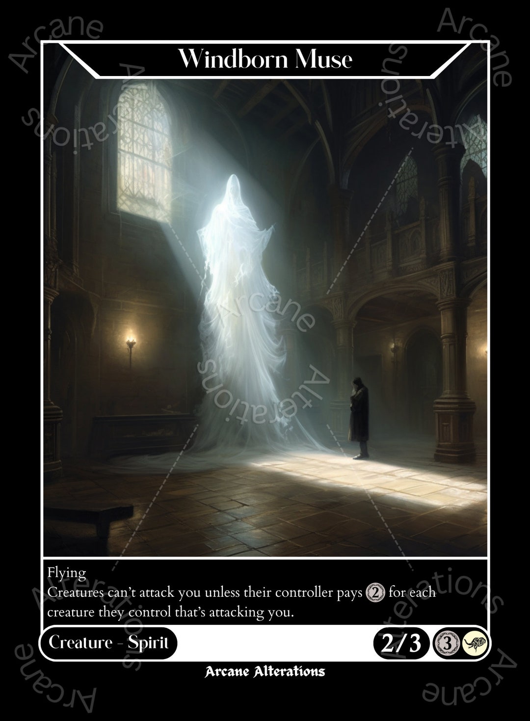 Windborn Muse Full Art Custom Card - Etsy