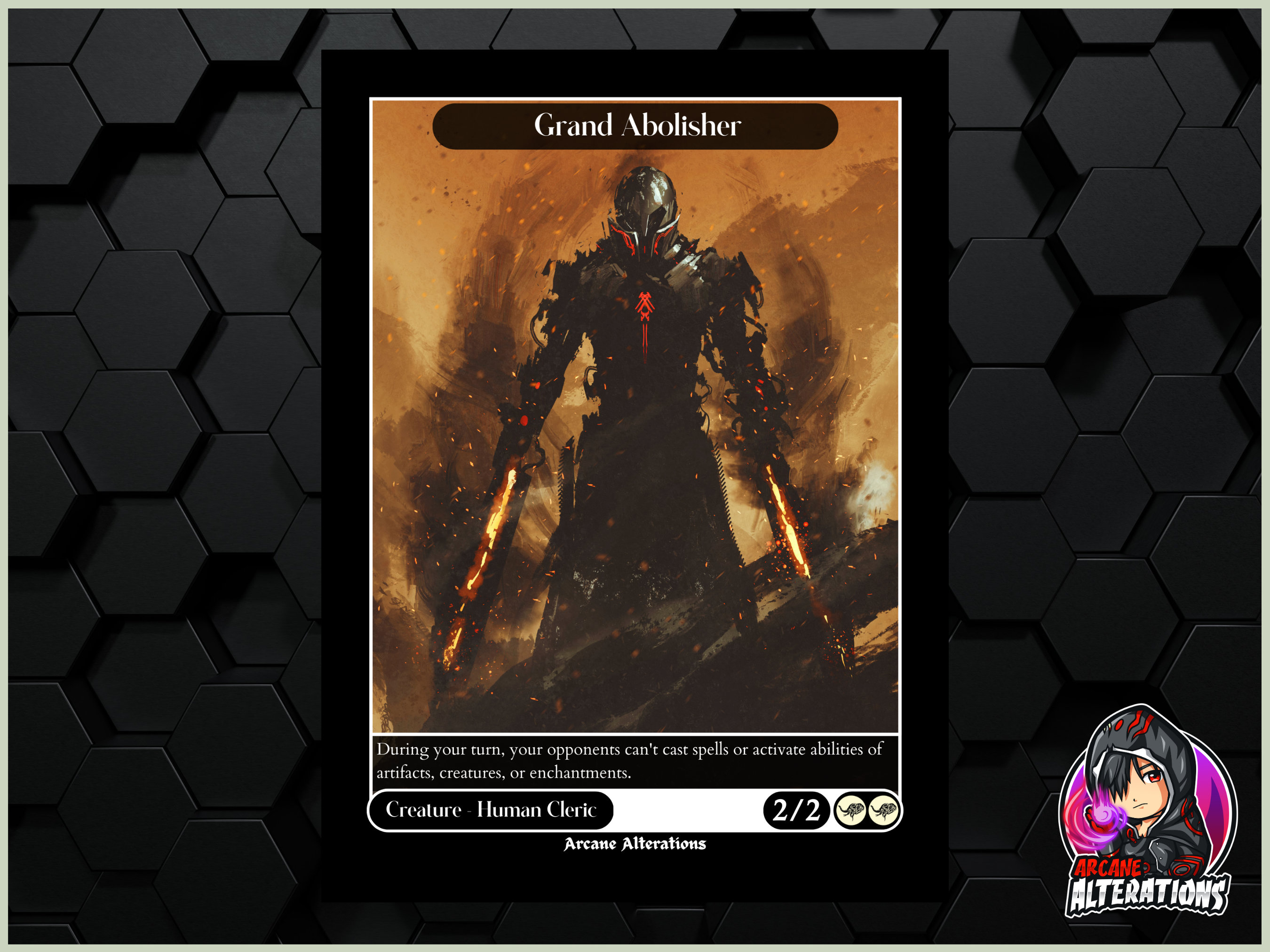 Grand Abolisher Full Art Custom Card - Etsy