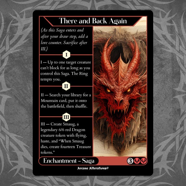 Magic Gathering Card Back - Etsy