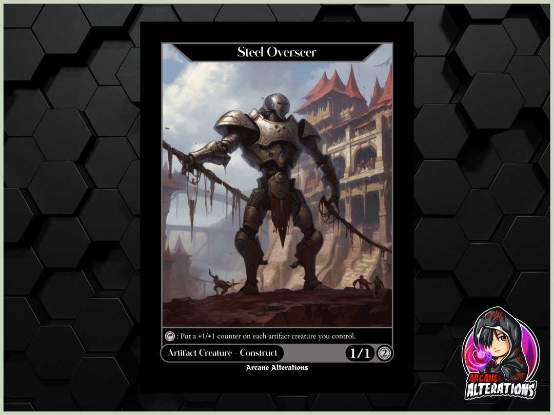 Steel Overseer - Full Art Custom Card - Etsy