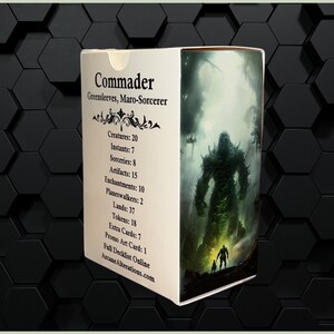 Greensleeves Landfall Commander Deck Fully Custom - Etsy