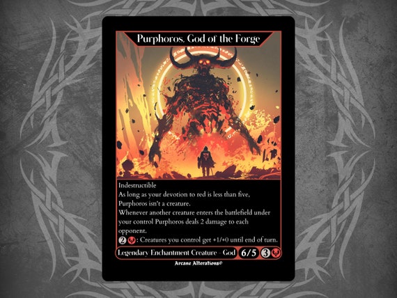 Purphoros God Of The Forge Commander Deck