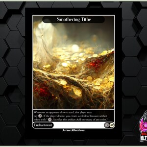 Smothering Tithe Full Art Custom Card - Etsy