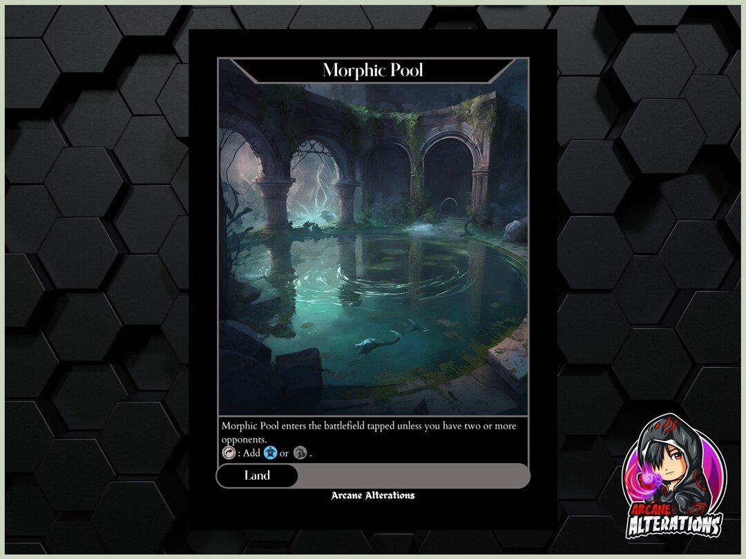 Morphic Pool Full Art Custom Card - Etsy