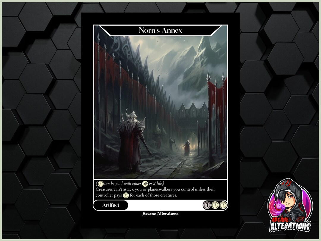 Norn's Annex Full Art Custom Card - Etsy