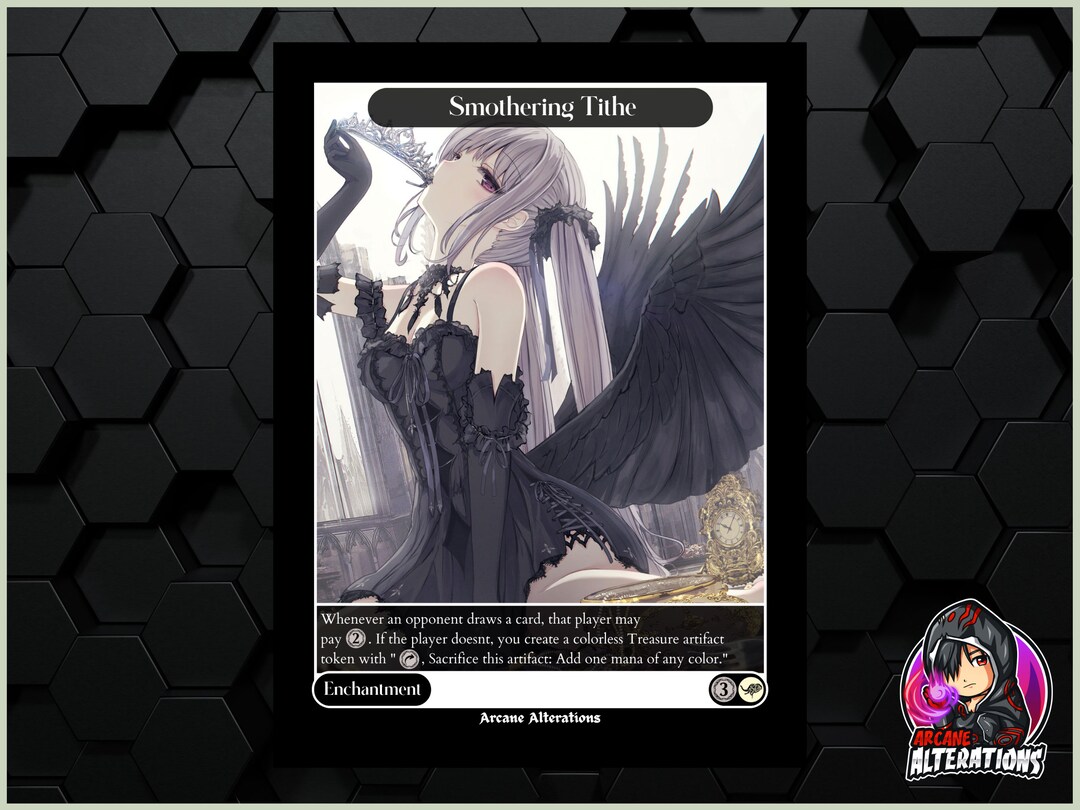 Smothering Tithe Full Art Custom Card - Etsy