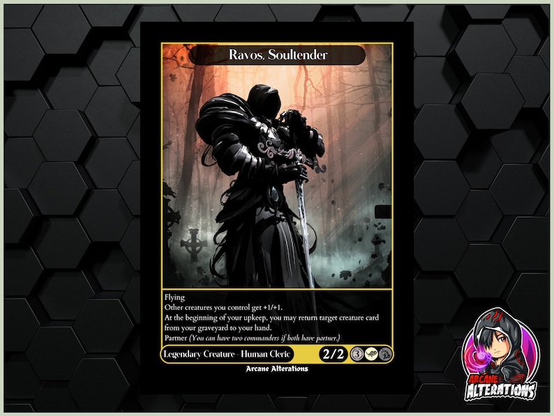Ravos Soultender Full Art Custom Card - Etsy