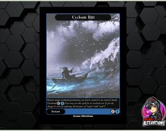 Cyclonic Rift V2 Full Art Custom - Etsy