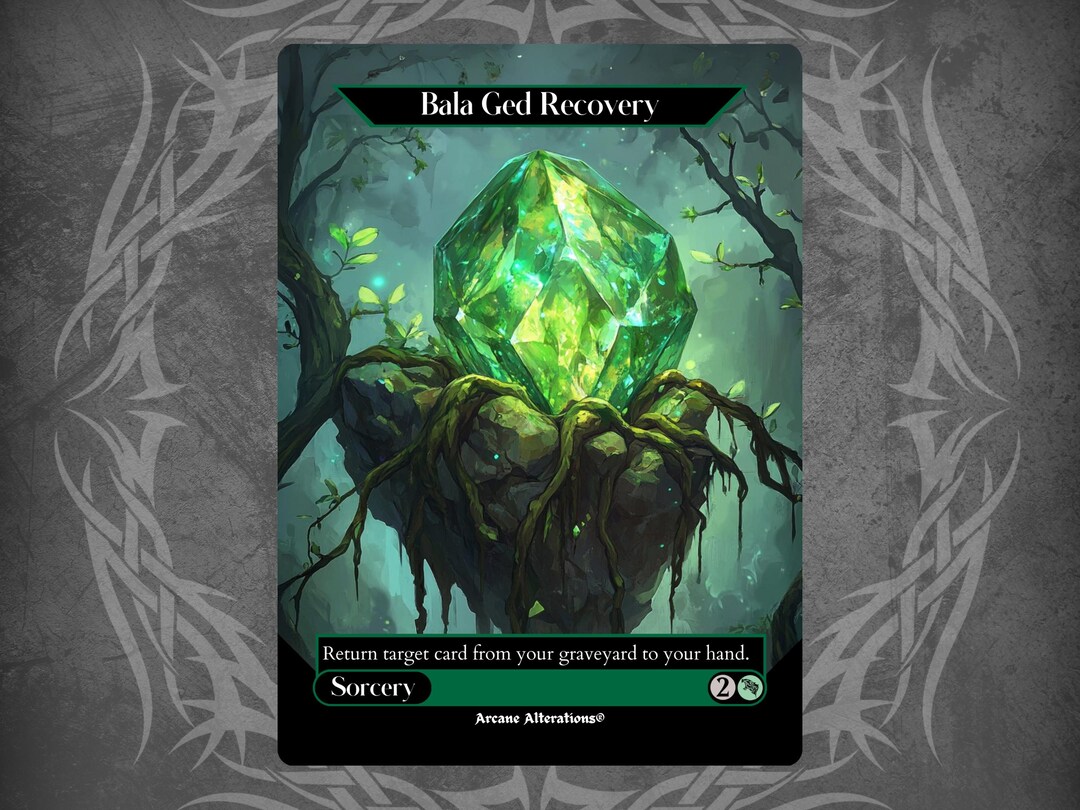 Bala Ged Recovery / Bala Ged Sanctuary - Proxy Full Art Custom Card - Etsy