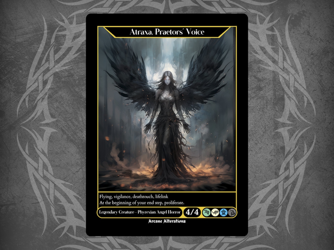 Atraxa, Praetors' Voice - Full Art Custom Card - Etsy