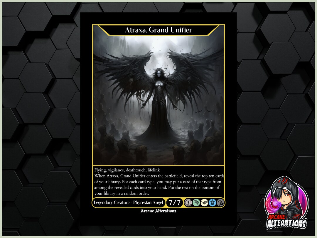 Atraxa, Grand Unifier Full Art Custom Card - Etsy