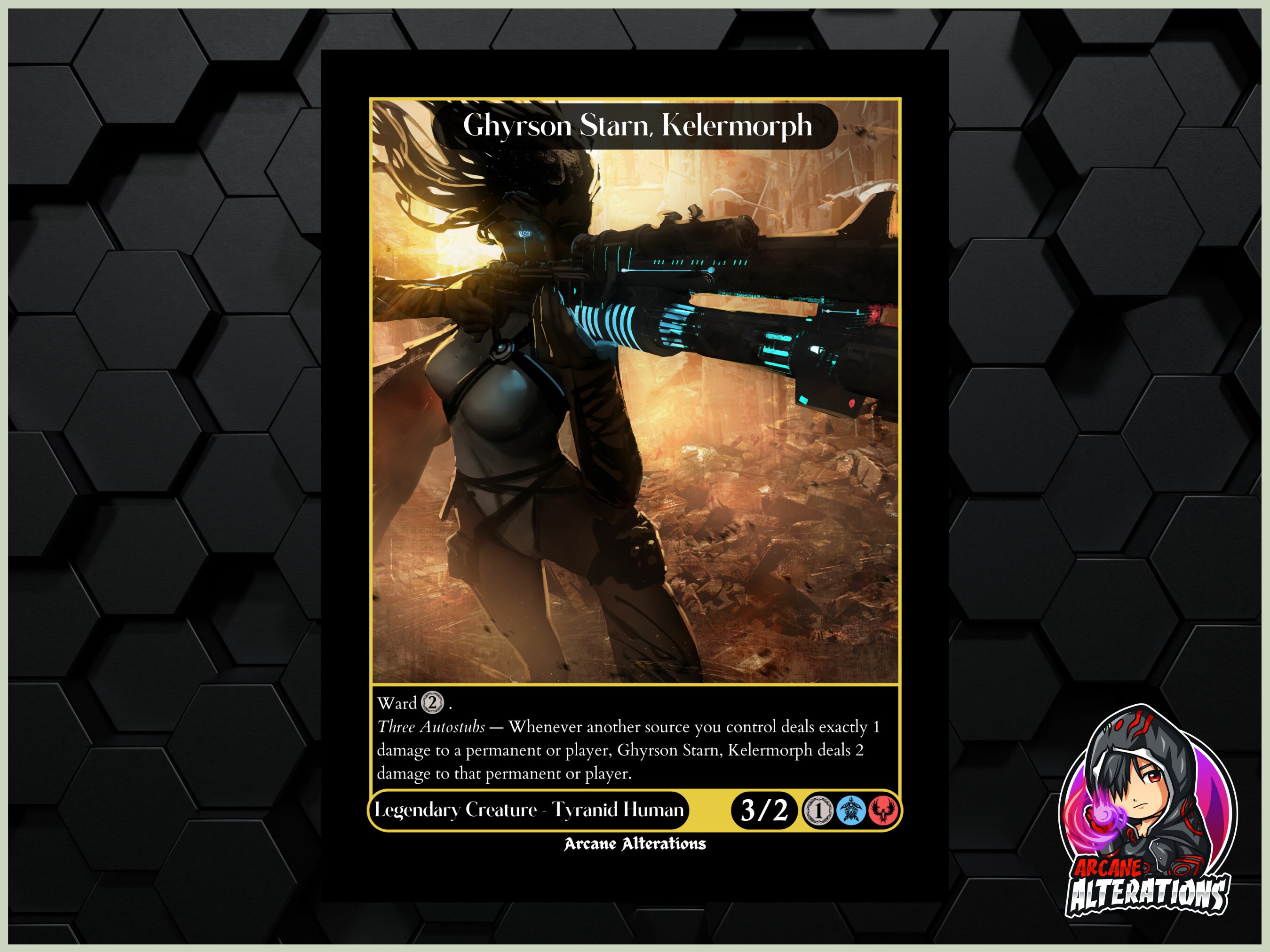 Ghyrson Starn Kelemorph Full Art Custom Card - Etsy