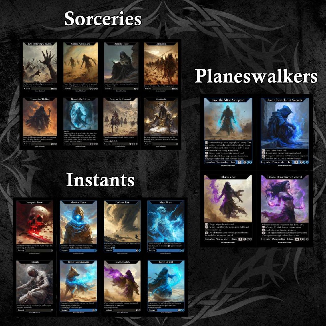 The Scarab God Zombie Tribal Reanimation Commander Deck Fully ...