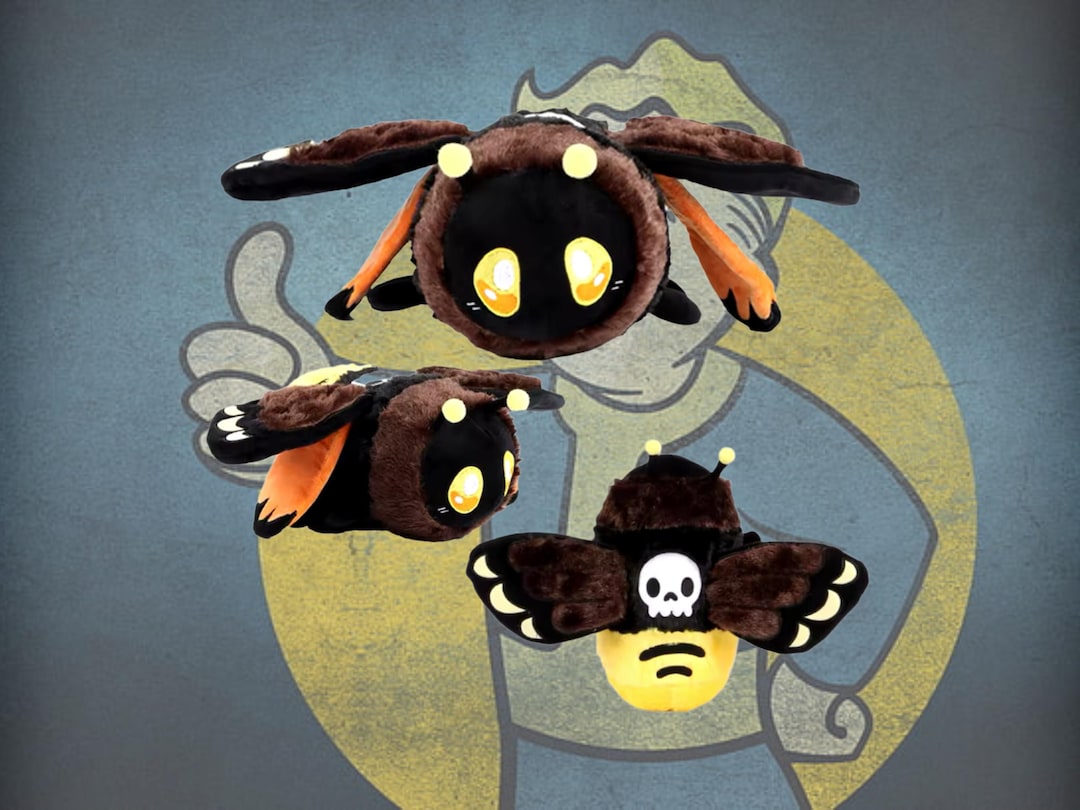 Fallout Hawk Moth Plushie Stuffed Animal Collectible - Etsy