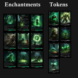 Greensleeves Landfall Commander Deck Fully Custom - Etsy