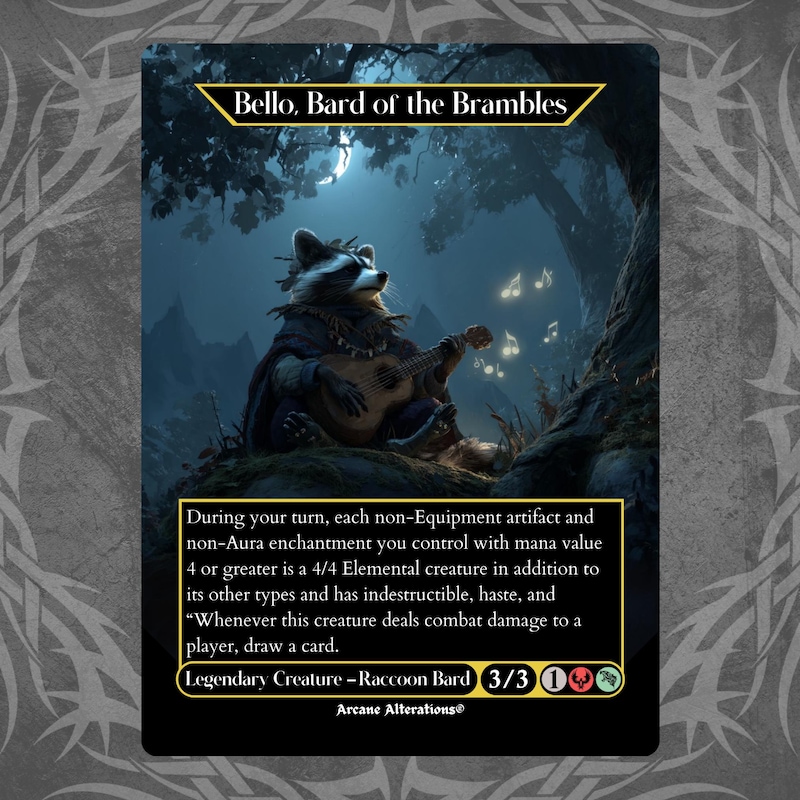 Mtg Proxy Bello - Etsy