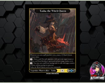 MTG Commander Deck EDH Deck Tasha, the Witch Queen 100 Magic Cards ...