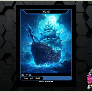 Basic Island Full Art Custom Card - Etsy