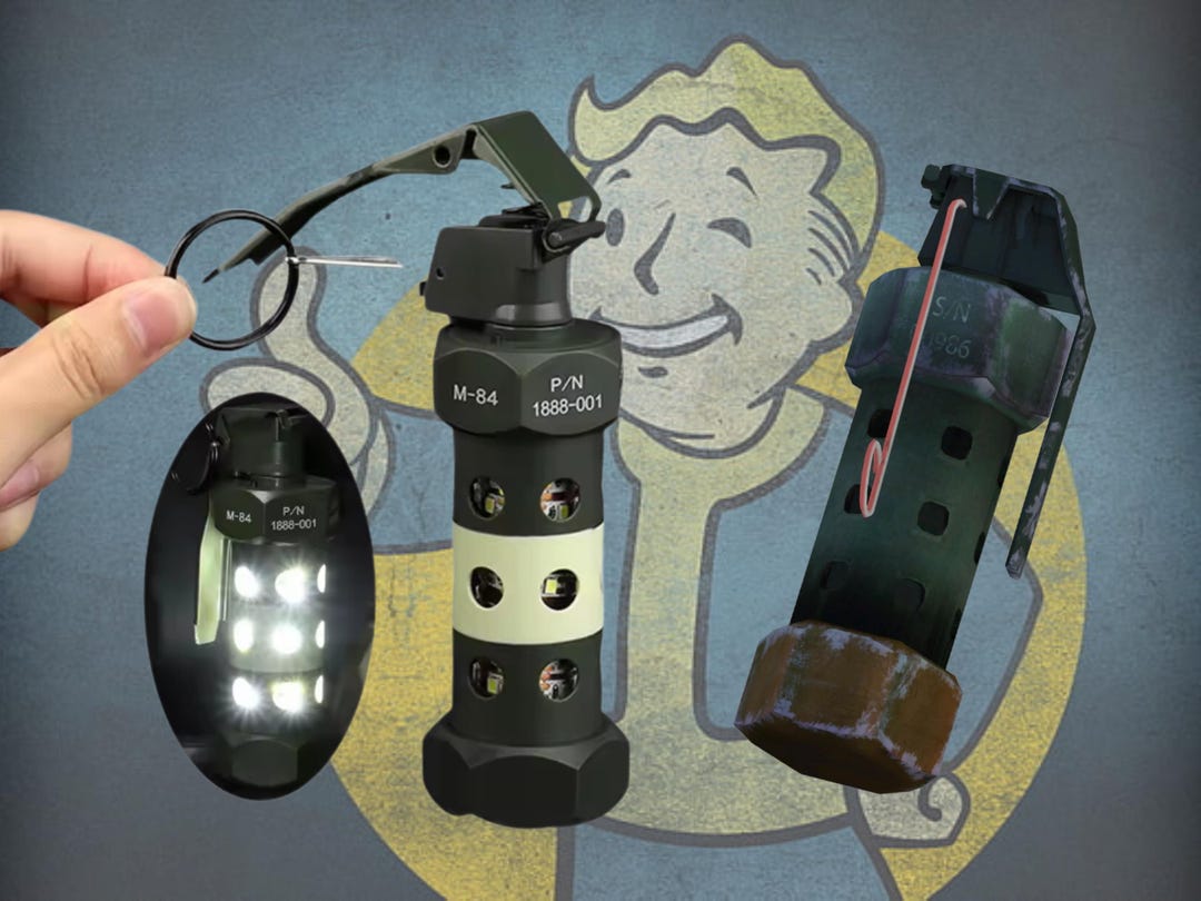 Fallout New Vegas Flashbang Collectible Tactical Dummy Cosplay Prop ...