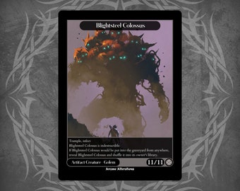 Professionally Painted Blightsteel Colossus Miniature - Etsy