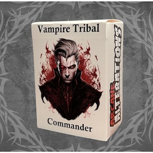 Edgar Markov Vampire Tribal Commander Deck Fully Custom - Etsy