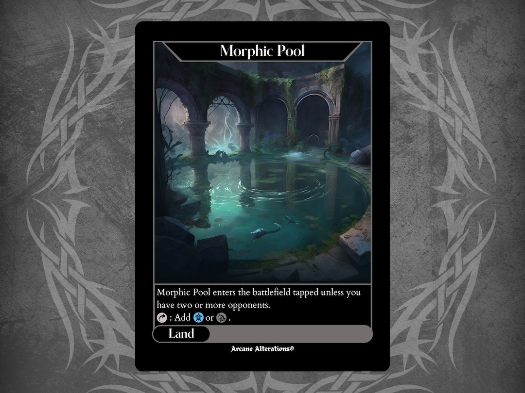 Morphic Pool - Full Art Custom Card - Etsy
