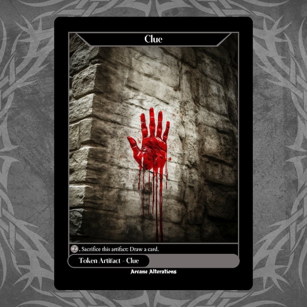 Custom Clue Cards - Etsy