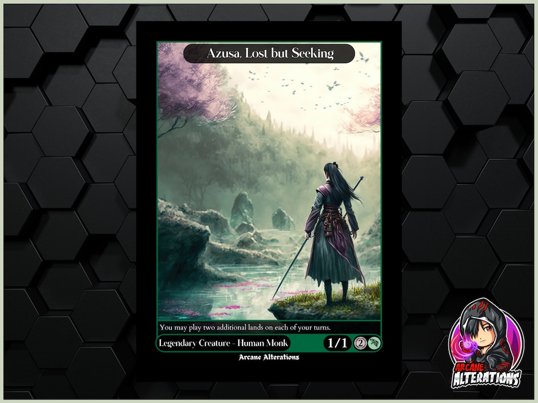 Azusa Lost but Seeking Full Art Custom Card - Etsy
