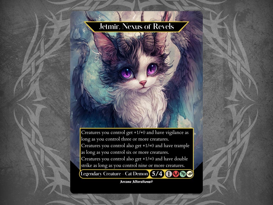Jetmir, Nexus of Revels - Proxy Full Art Custom Card - Etsy