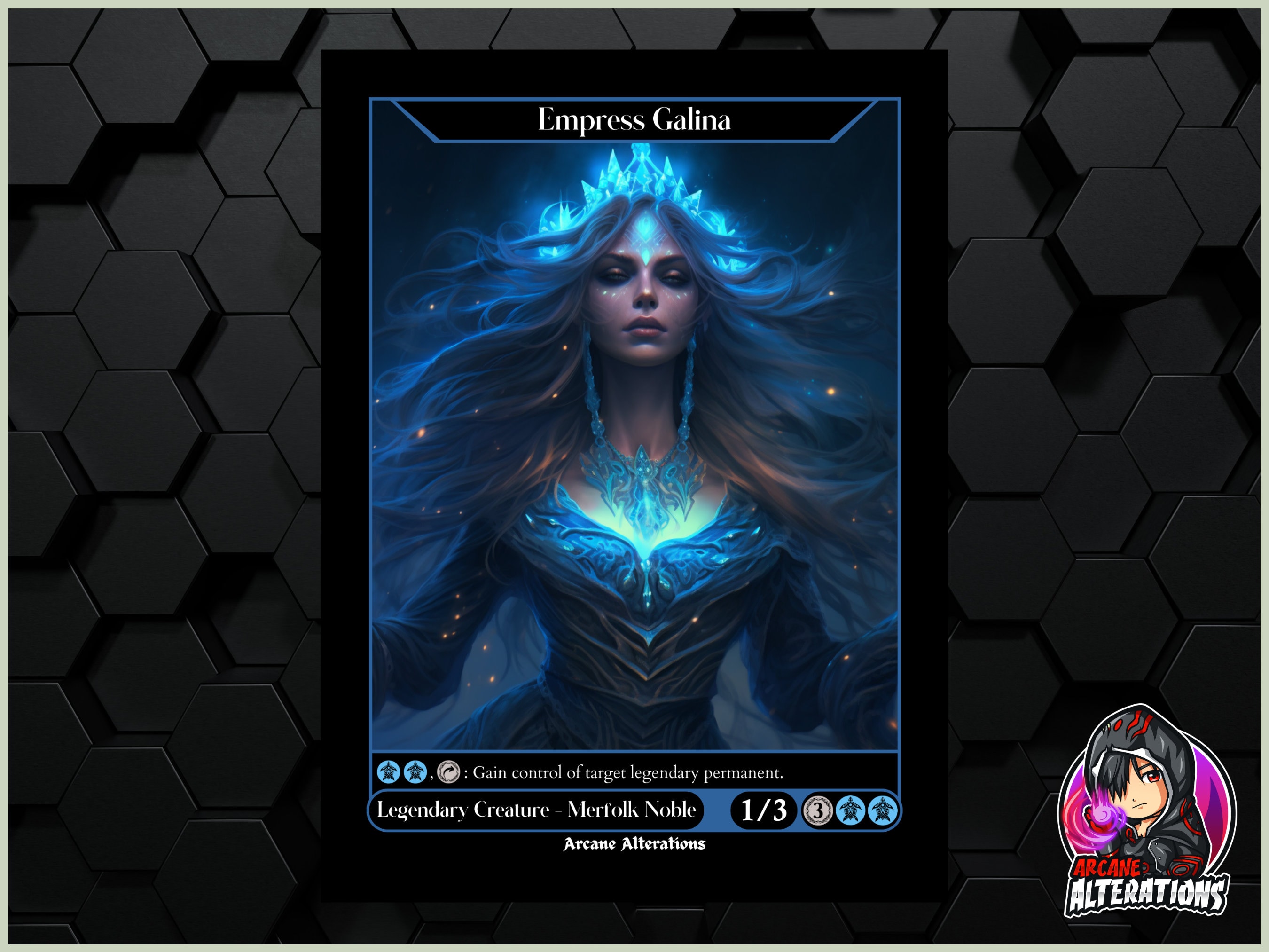 Empress Galina Full Art Custom Card - Etsy