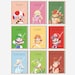 9 Super Mario Bros Wall Art - Colorful Posters, Nursery Decor, Kids ...