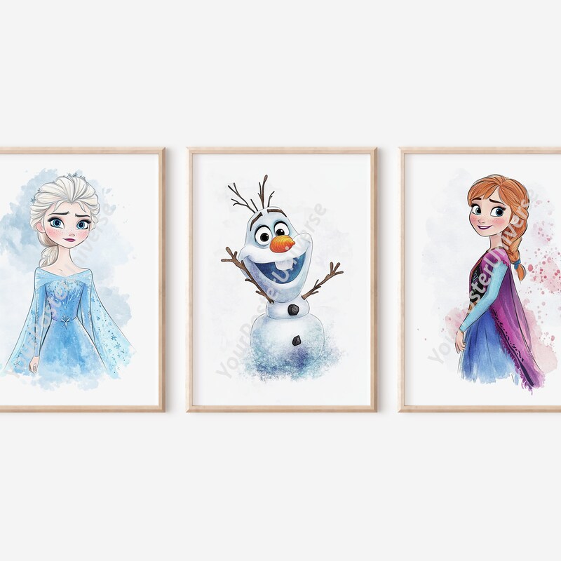 Frozen Painting - Etsy