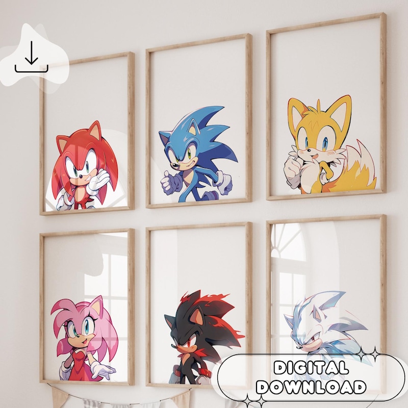 Sonic Painting Set - Etsy