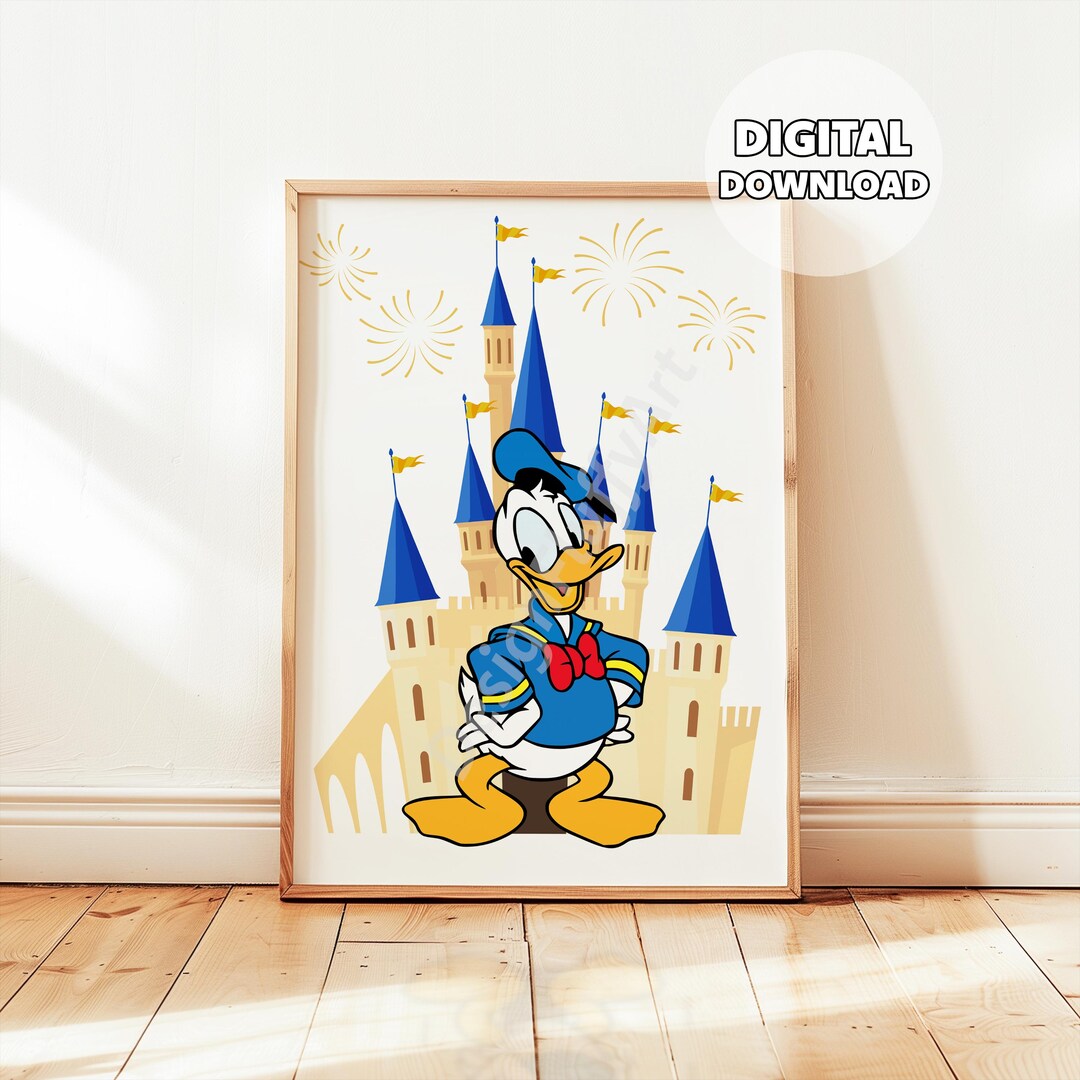 Drawing Donald Duck Castle - Mickey & Friends, Digital Download, Kids ...