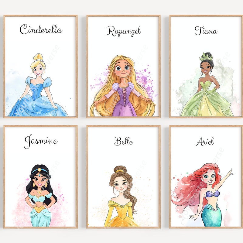 Princess Wall Art - Etsy