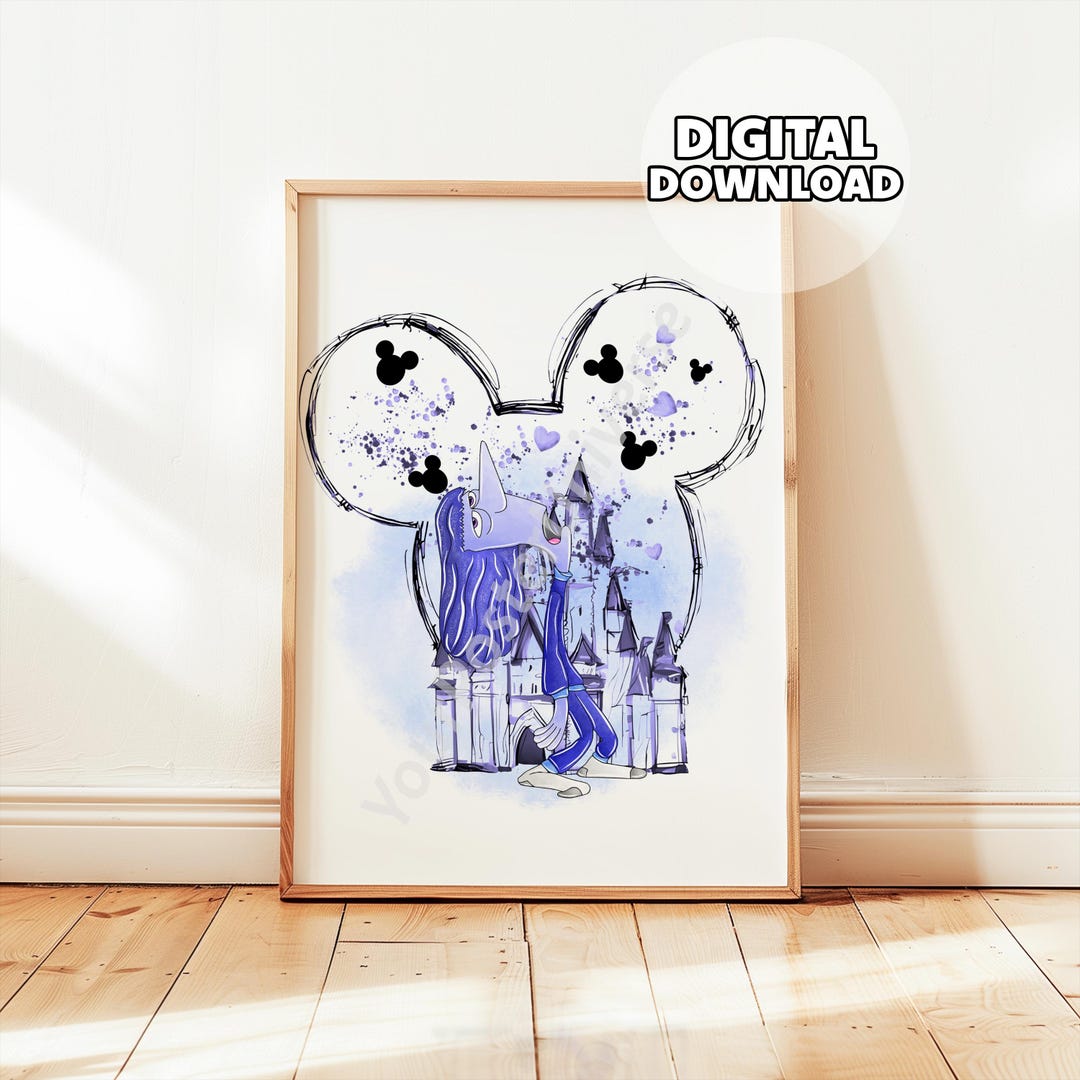 Drawing Inside Out 2 Poster - Ennui Poster, Mickey Ears, Emotions ...