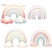 Boho Rainbow Clipart Collection - Hand Drawn Pastel Rainbow Pngs ...