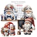 Back to School Gnome Clipart - Cute Watercolor Gnomes, Graduation ...