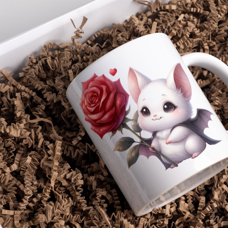 Bats and Roses Clipart Bundle Png Set Collection - Perfect Gift for ...