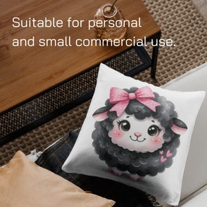 Pink Farm Clipart and Watercolor Animals Bundle Png Collection ...